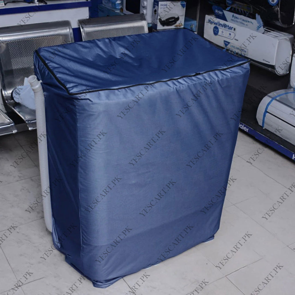 Waterproof Top Loaded Washing Machine Cover (Blue Color) – Yes Cart